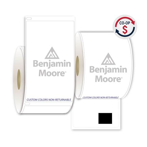 Benjamin Moore Seiko Custom Color Label Program Centurion Store Supplies