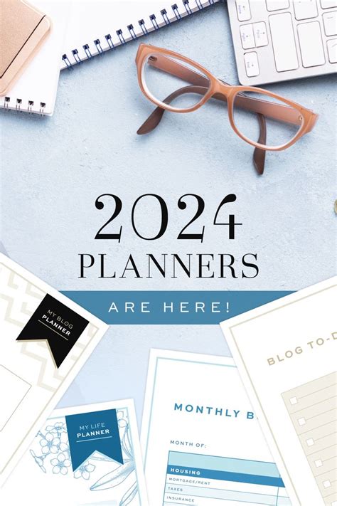 Printable Planners 2024 Designer Blogs Limited Edition Colors