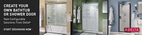 Delta Portman 48 In X 70 In Semi Frameless Traditional Sliding Shower