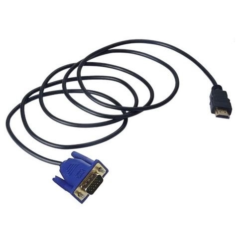 Bin 6ft 1080p Hdmis Compatible To 15pin Vga Male Adapter Converter