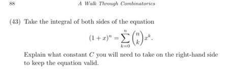 A Walk Through Combinatorics Take The Chegg