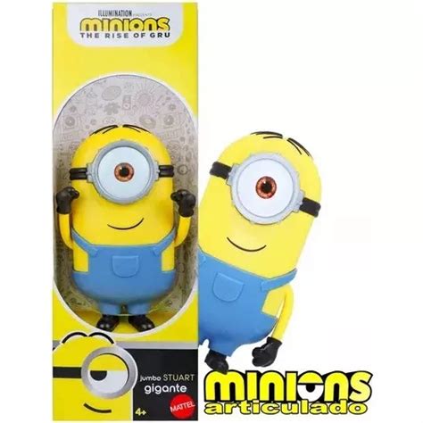 Boneco Minions The Rise Of Gru Gigante Stuart Mattel MercadoLivre