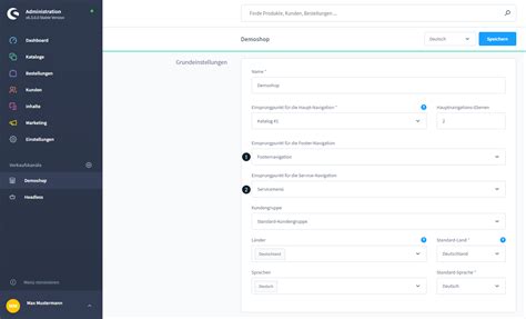 Shopware 6 Tutorials Und Faqs Einrichtung Footer Und Servicemenü