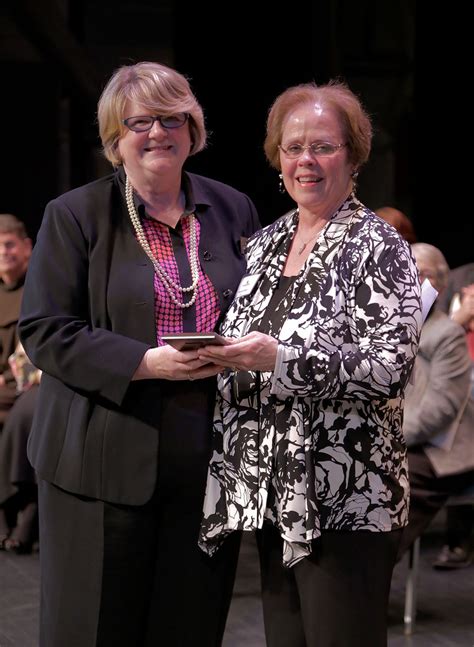 Margaret T Bryner Award Dr Peggy Burke Left Presents M Flickr