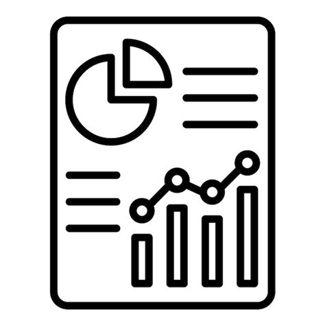 Premium Vector Report Vector Illustration Style