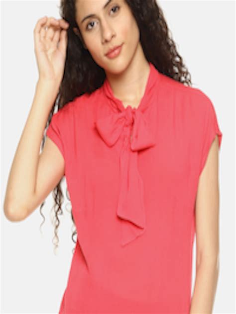 Buy Aara Women Pink Solid Top Tops For Women 9357801 Myntra