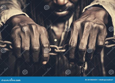 An African In Chains The Concept Of Human Trafficking The Day Of The
