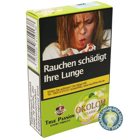 True Passion Tabak Okolom 20g Shisha Oase