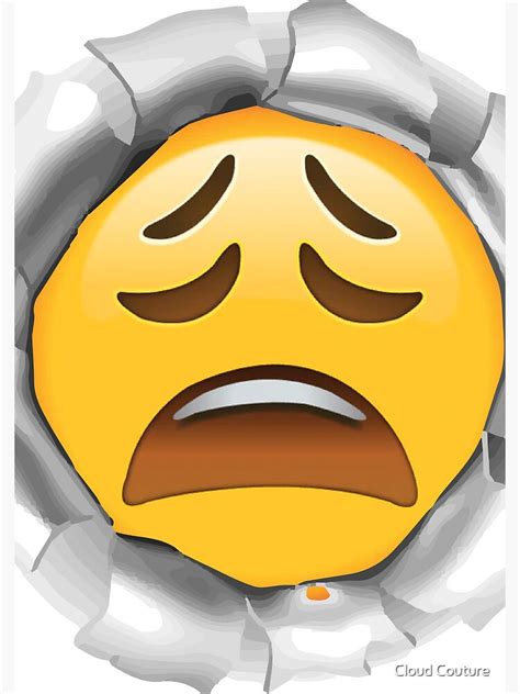 Weary Face Emoji Funny Emoji Cute Emoji Spiral Notebook For Sale By