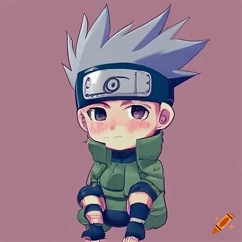 Garoto Kakashi Chibi Boneco Naruto Chibi Masters Naruto Kurama