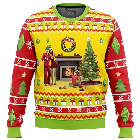 The Sims 4 Ugly Christmas Sweater Anime Ape