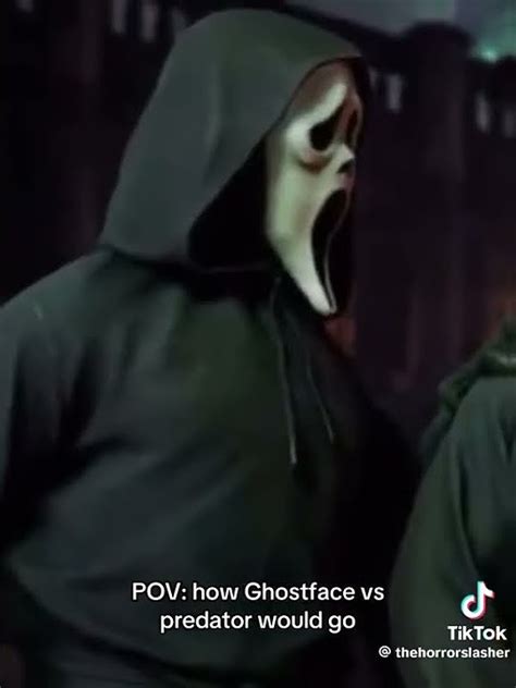 Ghostface Vs Predator Funny 😂 Fypviral Foryou Comedymovies Youtube