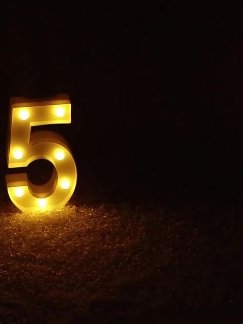 Led Digits Led Numbers Battery Operated All Led Numbers 0 9