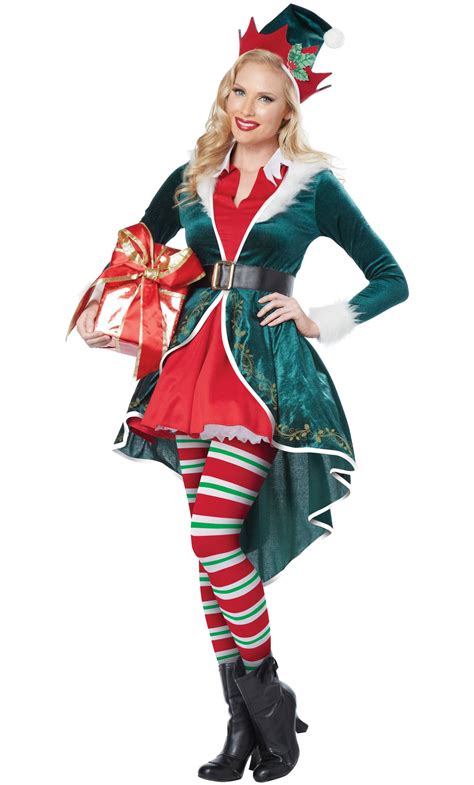 Costume Lutin Noël Femme V20045
