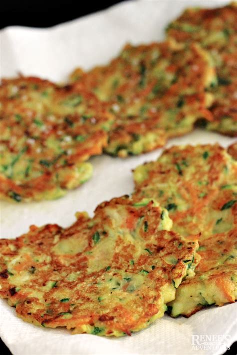 Zucchini Carrot Fritters Renee S Kitchen Adventures