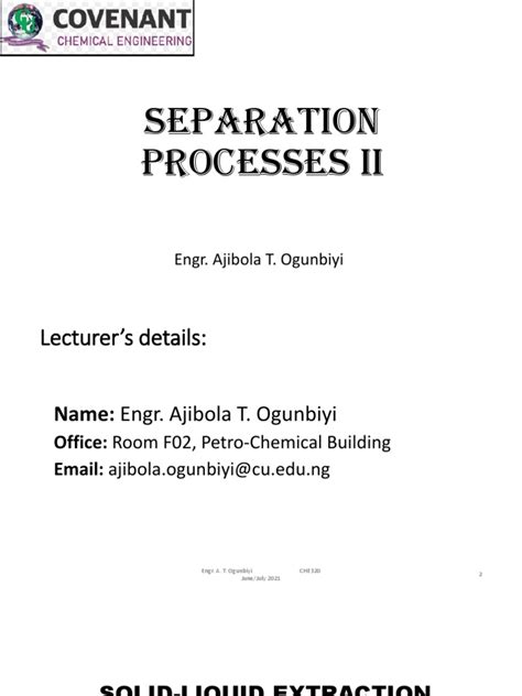 Solid Liquid Extraction Leaching Pdf Solution Solubility