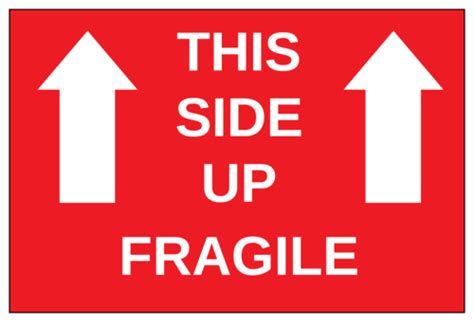 This Side Up Fragile Label Label Templates Ol145