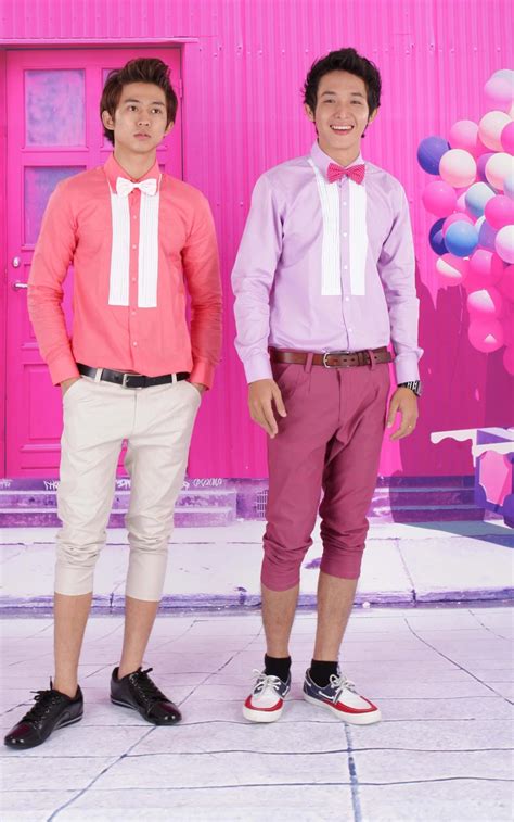 m y a n m a r h u n k s kaung pyae and aung min khant dressed by idol