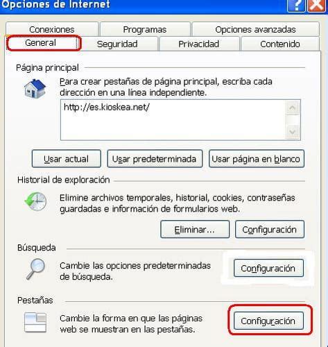 Hacer Que Ie 7 Abra Las Páginas En Una Nueva Pestaña