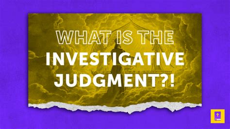 Investigative Judgment A Deep Examination
