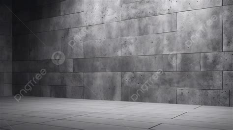 Concrete Wall Texture Background In 3d Rendering Rough Background