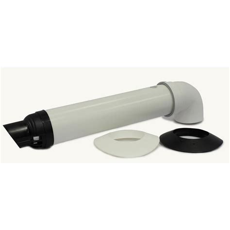 Rinnai 21 In Plastic Universal Non Condensing Horizontal Vent Termination Kit For HE And HE