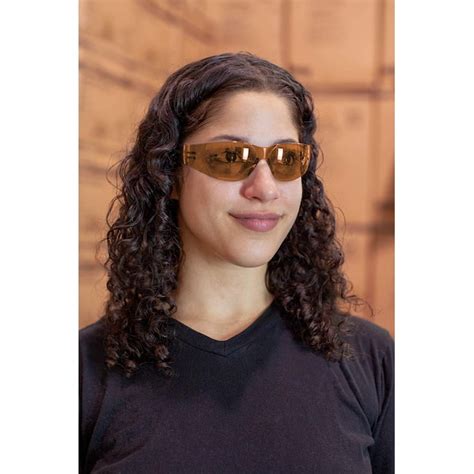 Safe Handler 144 Pack Crystal Brown Polycarbonate Safety Glasses Sh Cr