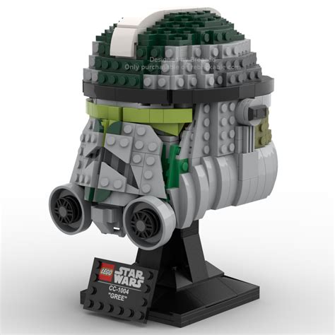 Lego Moc Commander Gree Helmet Collection By Breaaad Rebrickable