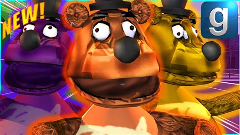 Gmod Fnaf Review Brand New Fred And Friends Nextbots Youtube