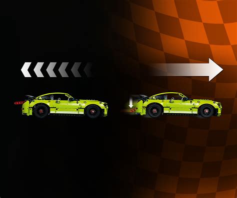 Игрален комплект конструктор ЛЕГО Technic 42138 - Ford Mustang Shelby ...