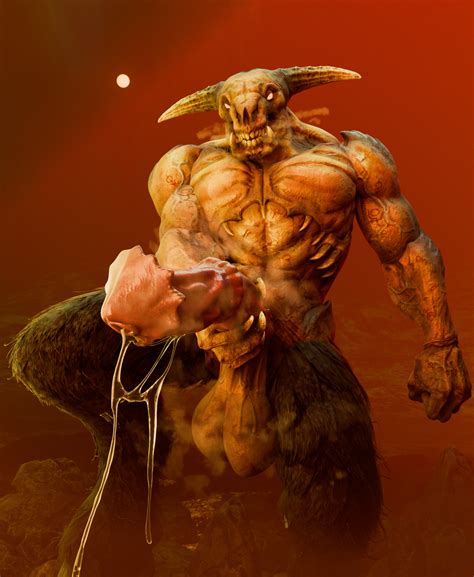 Rule 34 1boy 3d Artwork Balls Bodily Fluids Claws Demon Digital