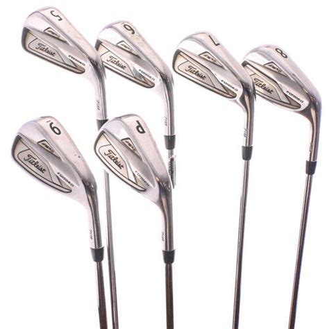 Titleist Ap2 718 Forged Iron Set 5 Pw Amt Black R Flex Steel Rh Ebay