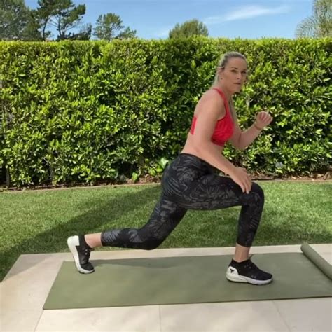 Olympic Skier Lindsey Vonn Shares Home Core And Balance Routine