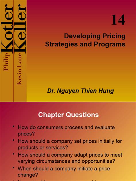 Chapter14 Developing Pricing Strategy Pdf Pricing Demand