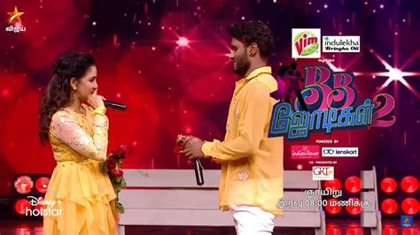 Bigg Boss Amir Proposes Pavani During Dance Bb Jodigal 2