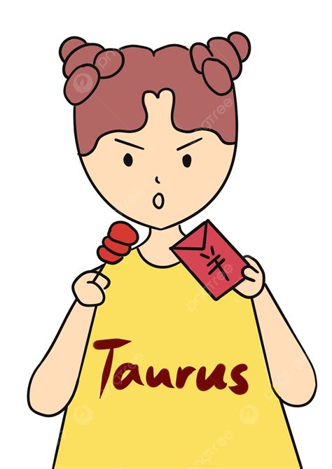 황소자리 소녀 일러스트 만화 황소자리 별자리 소녀 여자 아이 Png 일러스트 및 Psd 이미지 무료 다운로드 Pngtree