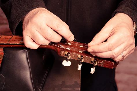 Restring A Classical Guitar 45 Easy Steps
