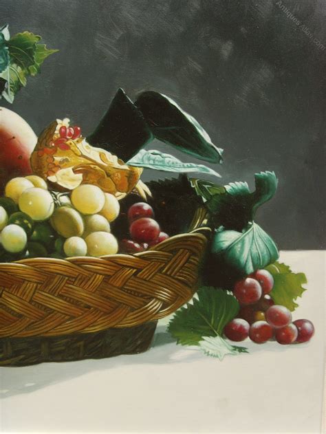 Antiques Atlas Still Life Fruit Oil Painting By Bruce McCrory