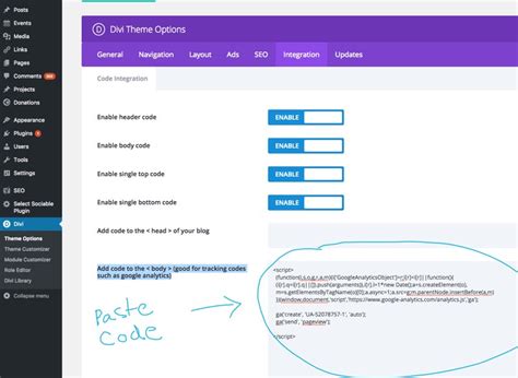 Adding Google Analytics To Your Divi Theme Hang Ten SEO