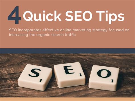4 Quick Seo Tips Guide To Improve Website Traffic Yodiz Project Management Blog