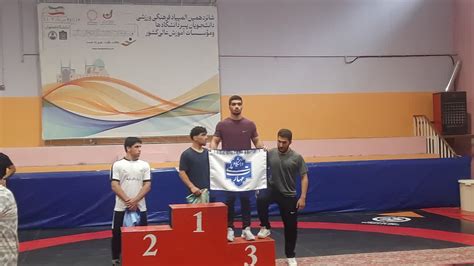 کسب مدال برنز کشتی فرنگی توسط دانشجوی دانشگاه ملی مهارت در شانزدهمین