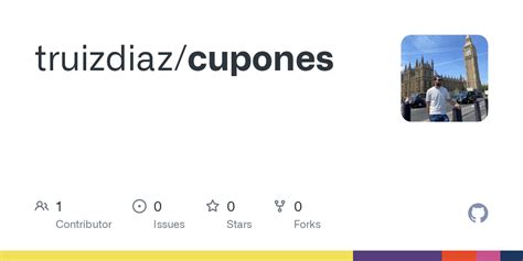 Github Truizdiaz Cupones