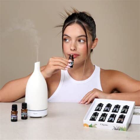 Cliganic Organic Aromatherapy Essential Oils T Set Top 8 100 Pure