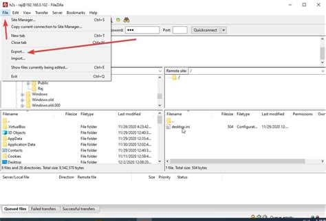 How To Find Recover FTP Account Password Saved On Filezilla Client