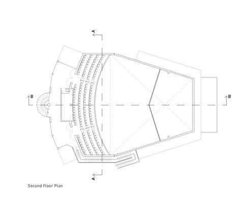 Auditorium Dengan Tangga Luar Dwg Proyek Cad Unduh Gratis