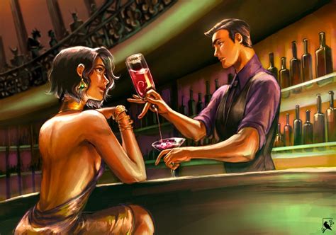 Nekocat — Serving Drinks To Devils In Hell The Bartender Is