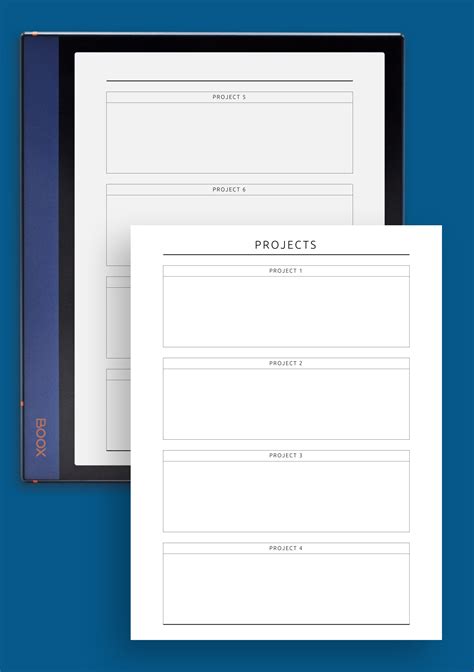 Download Printable Project List Template PDF Download Printable Project List Template PDF