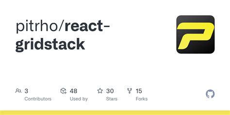 GitHub Pitrho React Gridstack