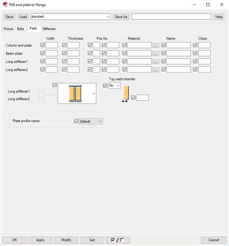 Peb End Plate To Flange Trimble User Assistance