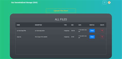 GitHub Abhithory Our Storage Dapp Blockchain Based File Storage Decentralized Application Dapp
